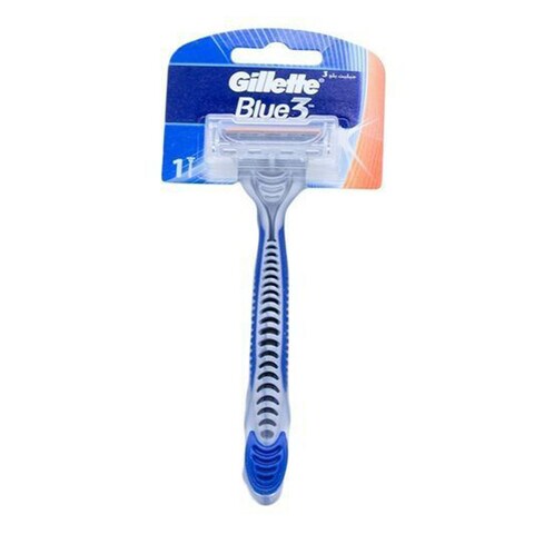 Buy Gillette Blue 3 Men's Disposable Shaving Razor Online - Carrefour Kenya