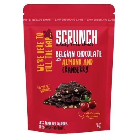 Life Snacks Scrunch Almond Cashew And Cranberry Bar 35g price in UAE ...