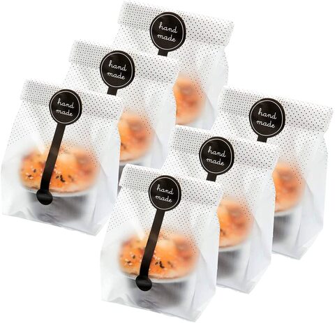 تسوق Aiwanto 200Pcs Translucent Cake Cokkie Bags Cookie Cake Chocolate ...