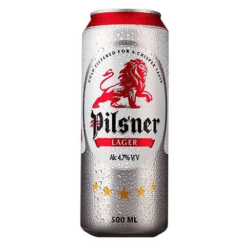 Buy Pilsner Beer Can 500Ml Online - Carrefour Kenya