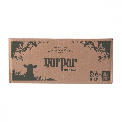 Nurpur Full Cream Milk 125 ml (Pack of 24)