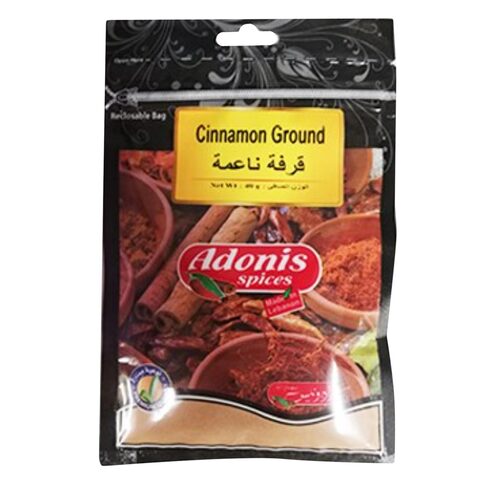 Buy Adonis Ground Cinnamon 50g Online - Shop Food Cupboard on Carrefour ...