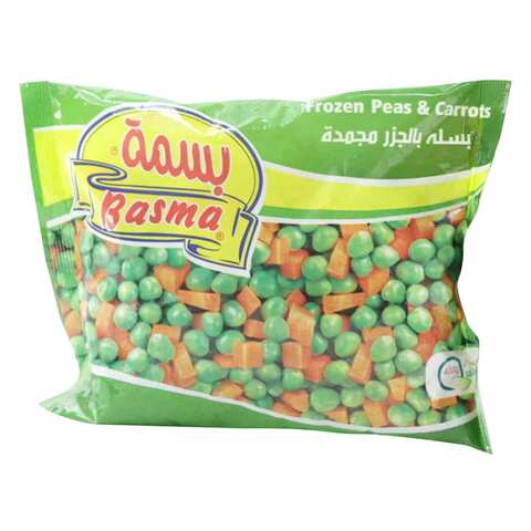 Basma Frozen Peas And Carrots 400g price in Kuwait | Carrefour Kuwait ...