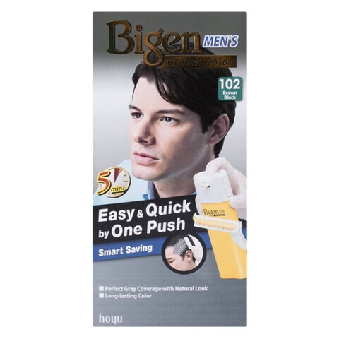 BIGEN MEN’S CREAM COLOR 102 BROWN BLACK 80G price in Kuwait | Carrefour ...