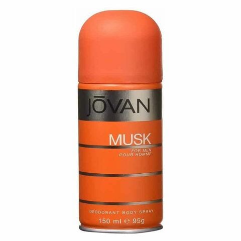 Jovan Musk Deodorant Body Spray Orange 150ml price in UAE | Carrefour ...