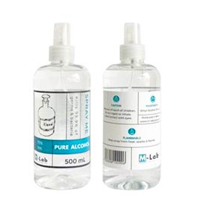 Buy M-Lab Spray Me Pure Alcohol Hand Sanitizer Gel 500ml Online - Shop ...