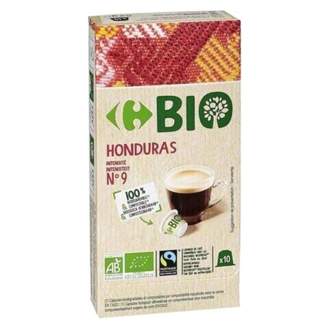 Carrefour Bio Coffee Capsules Honduras 97g price in UAE | Carrefour UAE ...