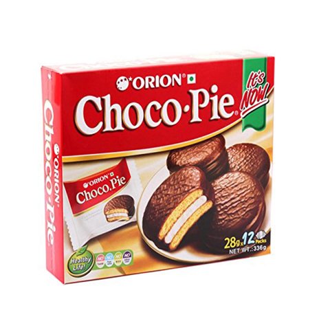 Orion Choco Pie Biscuit 28g x Pack of 12 price in Kuwait | Carrefour ...