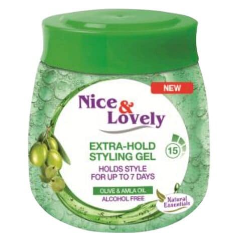 Buy Nice & Lovely Olive And Amla Styling Gel 295g Online - Carrefour Kenya