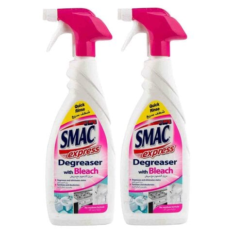سعر Smac Express Degreaser With Bleach 650ml Pack of 2 فى الامارات ...