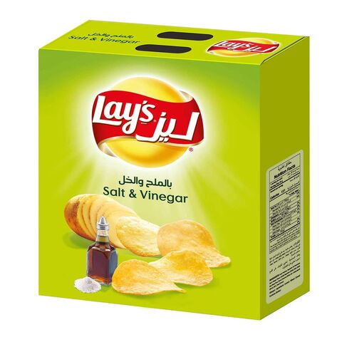 Lay Salt Vinegar Potato Chips 21g 12 Pieces price in Saudi Arabia ...