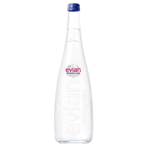 Evian Natural Sparkling Mineral Water 750ml price in Kuwait | Carrefour Kuwait | supermarket kanbkam