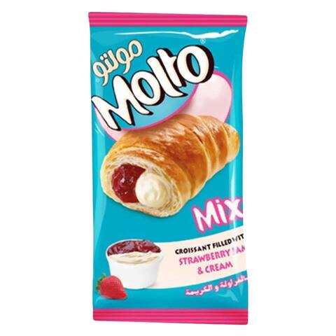 Molto Mix Croiss Straw Jam And cream - 65 Gram price in Egypt ...
