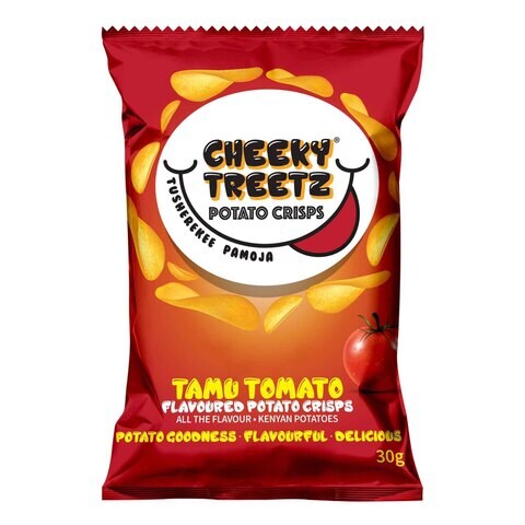 CHEEKY TREETZ TOMATO P CRISPS 30G
