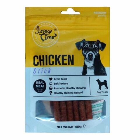 Buy Jerky Time Chicken Stick Dog Food 80g Online - Carrefour Kenya