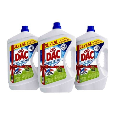 DAC Disinfectant Pine 4.5LX3 price in UAE | Carrefour UAE | supermarket ...