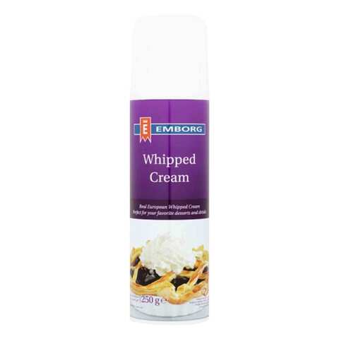 Emborg Whipped Cream Spray 250g price in Kuwait | Carrefour Kuwait ...