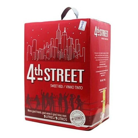 Buy 4Th Street Sweet Red Wine 5L Online - Carrefour Kenya