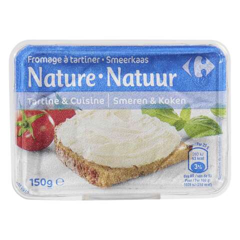 Buy Carrefour Spread Cheese Plain 150G Online - Carrefour Kenya