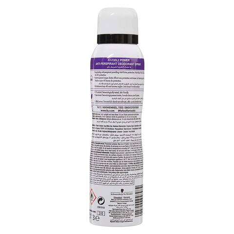 Fa Invisible Power Antiperspirant Deodorant Spray - 150ml Online ...