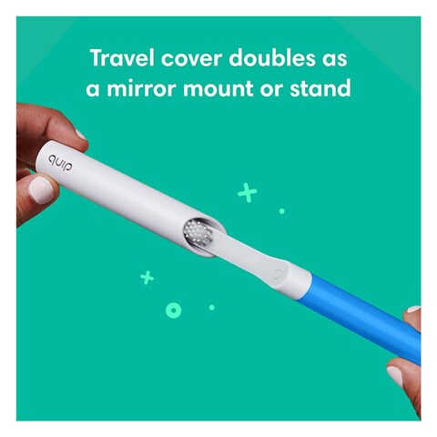 QUIP ADULT ELECTRIC TOOTHBRUSH BLUE