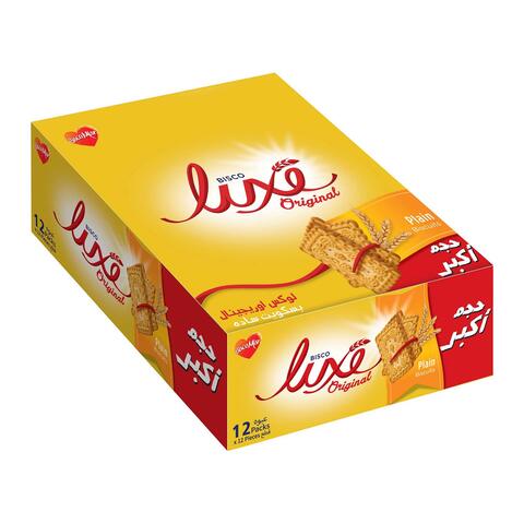 تسوق بسكو مصربسكويت سادة سوبر لوكس - 12x12 قطعة أون لاين - كارفور مصر