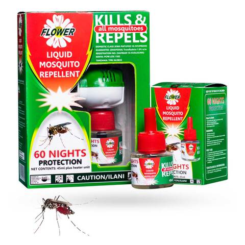 Flower Liquid Mosquito Repellent 45ml