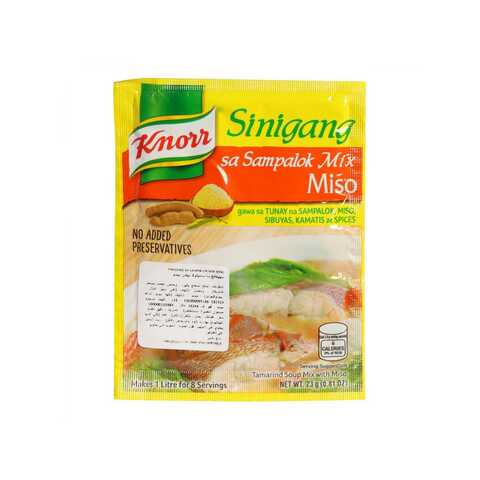 Knorr Sinigang Miso Recipe Mix 25g price in UAE | Carrefour UAE | supermarket kanbkam