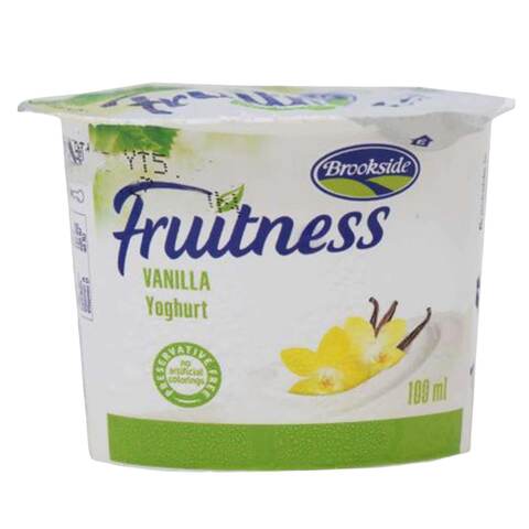 Buy Brookside Fruitness Vanilla Yoghurt 100ml Online - Carrefour Kenya