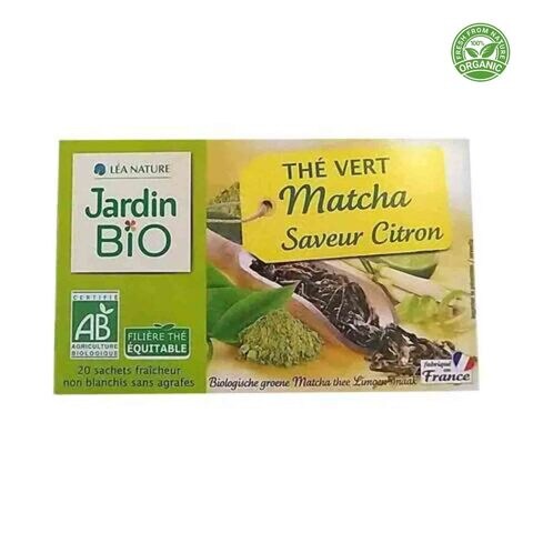 Jardin Bio Lemon Flavor Matcha Green Tea 30g price in UAE | Carrefour ...