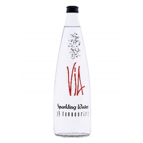 Buy Via Sparkling Water By Tannourine 1L Online - Shop Beverages on Carrefour Lebanon