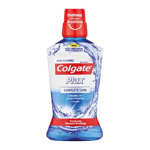 Colgate plax complete care mouthwash 500 ml price in Saudi Arabia ...