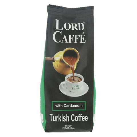 Lord Caffe Turkish Coffee with Cardamom 250g price in UAE | Carrefour ...