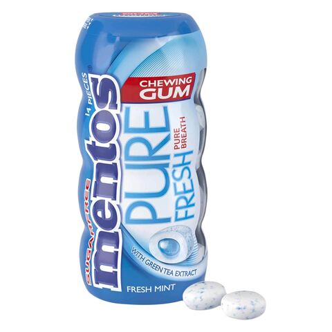 Buy Mentos Pure Fresh Chewing Gum 10 Pieces Online - Carrefour Kenya