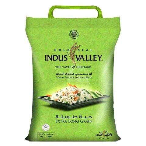 INDUS VALLEY BASMATI RICE 5KG price in Kuwait | Carrefour Kuwait ...
