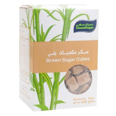 Dazaz Brown Sugar Cubes 500g price in Kuwait | Carrefour Kuwait ...