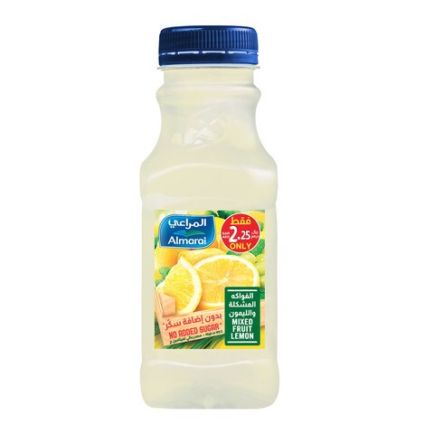 Almarai No Added Sugar Mixed Fruit Lemon Juice 300ml price in Saudi ...