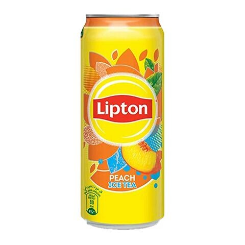 Lipton Ice Tea Peach Can 315ml price in Saudi Arabia | Carrefour Saudi ...
