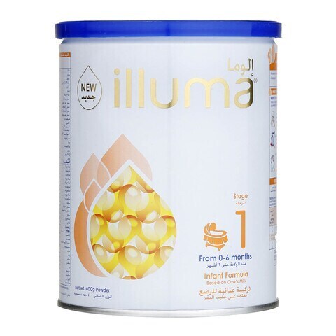 Illuma Stage 1 0-6 Months Infant Formula 400g price in Kuwait | Carrefour Kuwait | supermarket ...