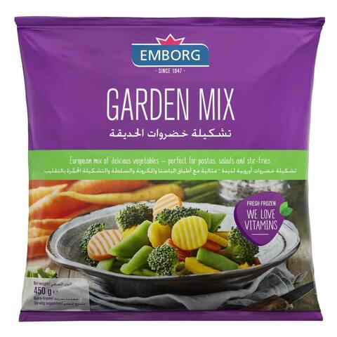 Emborg Frozen Garden Mix Vegetables 450g price in Kuwait | Carrefour ...