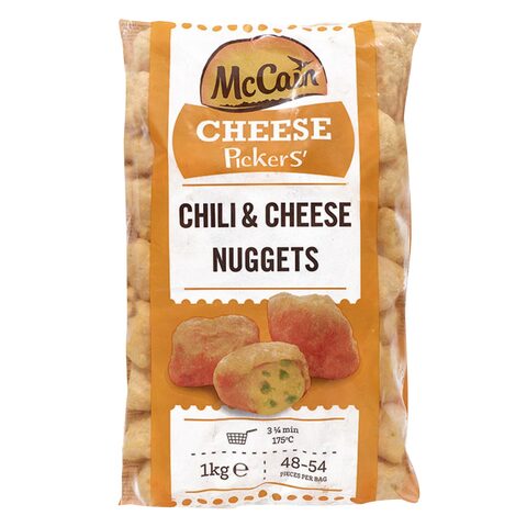 McCain Cheese Pickers Chilli And Cheese Nuggets 1kg price in Kuwait ...