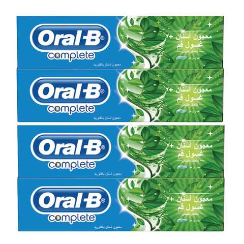 Oral-B Complete toothpaste 100ml Pack of 4 price in UAE | Carrefour UAE ...