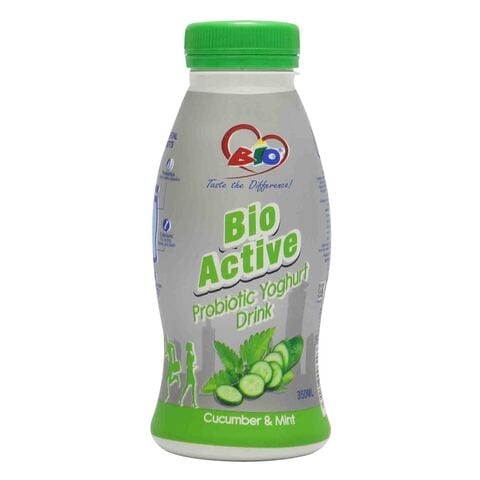 Buy Bio Active Probiotic Cucumber And Mint Yogurt Drink 350ml Online ...