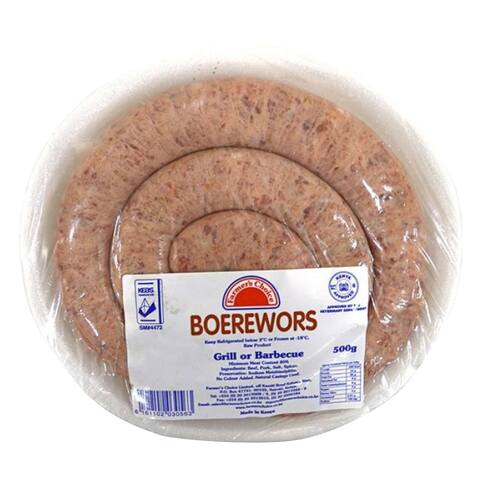 Buy Farmers Choice Boerewors 500 gr Online - Carrefour Kenya