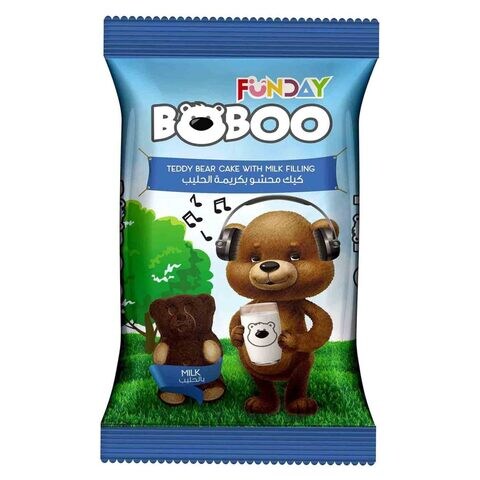 Funday Boboo Teddy Bear Cake With Milk - 1 Piece price in Egypt ...