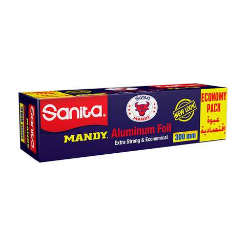 SANITA MANDY ECO PACK ALUMINUM FOIL 30CM 1 ROLL price in Saudi Arabia ...
