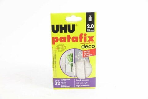 UHU PATAFIX EXTRA STRONG GLUE PADS X32 price in Kuwait | Carrefour ...