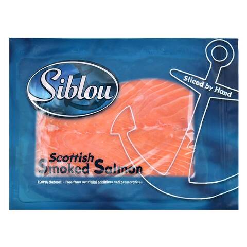 Siblou Scottish Smoked Salmon Slice 100g price in Kuwait | Carrefour ...