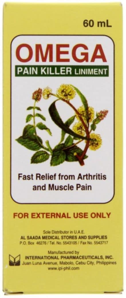 Omega - pain killer liniment, Fast Relief from Arthritis and Muscle ...