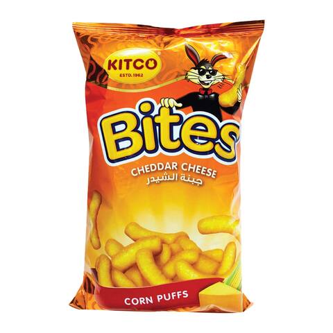 Kitco Bites, Corn Puffs, Cheddar Cheese, 16g Online | Carrefour KSA